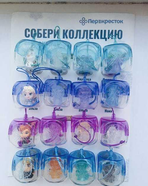 Игрушки-кубики Холодное сердце2 из Перекрестка