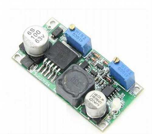 DC-DC 5-55V в 1.25-30V 3A LM2596HV с контролем ток