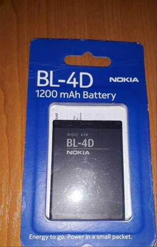 Аккумуляторная батарея BL-4D для телефона Nokia