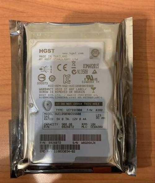 Жесткий диск EMC 900Gb 10K SAS 2.5