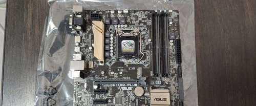 Материнская плата lga 1151 asus h170m-plus