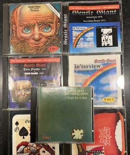 Коллекция cd дисков gentle giant