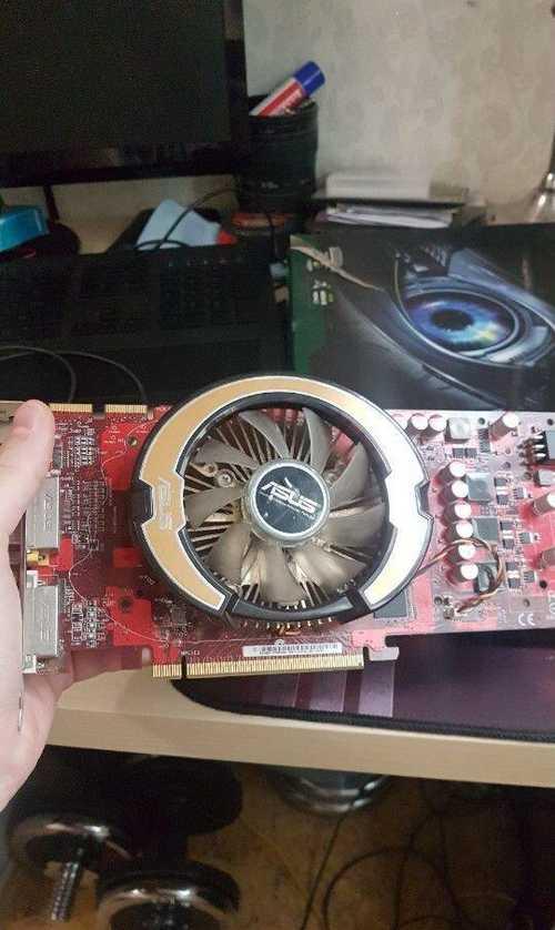 Видеокарта Видеокарта asus radeon HD 4850 1 Гб gdd