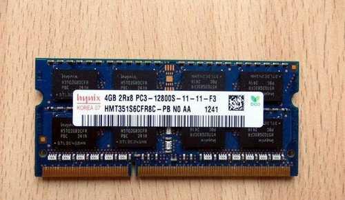 4Гб hynix SO-dimm DDR3, DDR3L