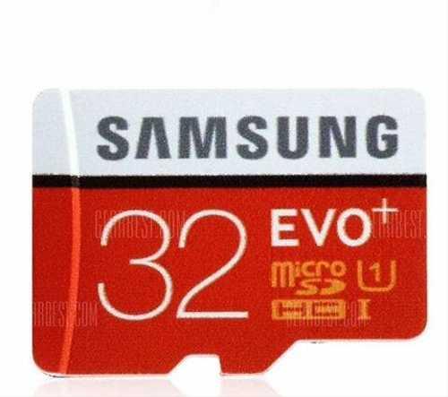 Карта памяти microsdhc 32gb samsung