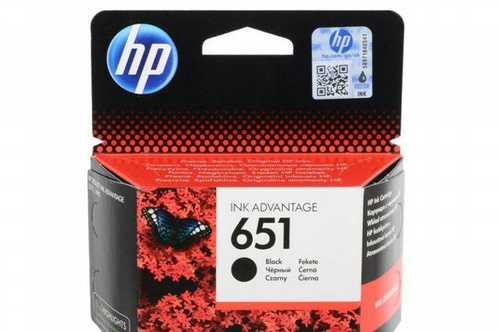 Катридж HP 651 Черный