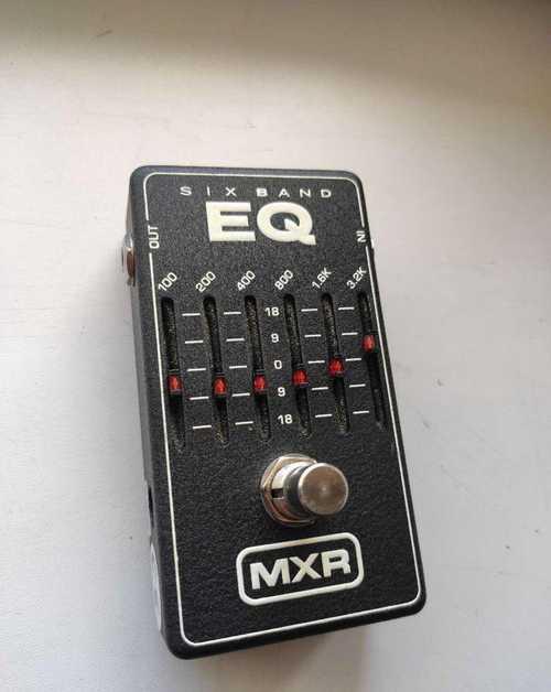 MXR EQ six band гитарный эквалайзер
