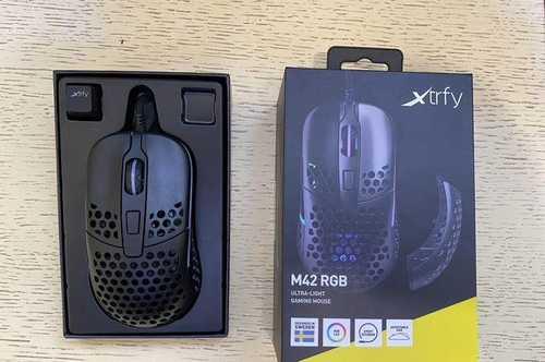 Игровая мышь Xtfry M42 + Игровой коврик Corsair