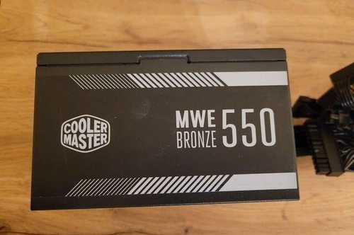 Нерабочий блок питания Cooler Master 550W Bronze