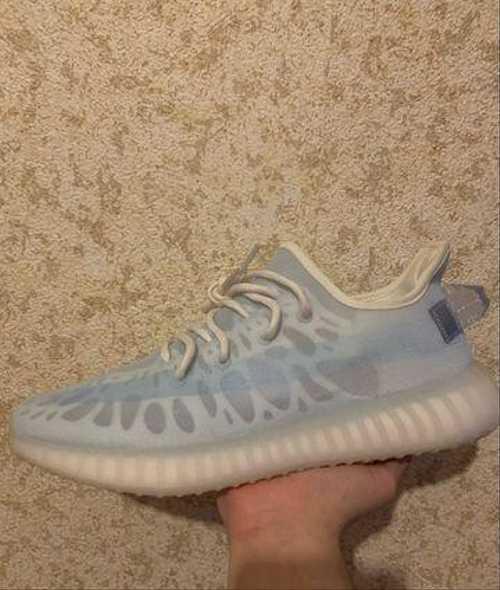 Кроссовки Adidas yeezy boost 350v2 mono ice - blue