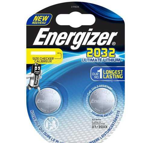 Батарейка Оптом Energizer 2032 2BL japan