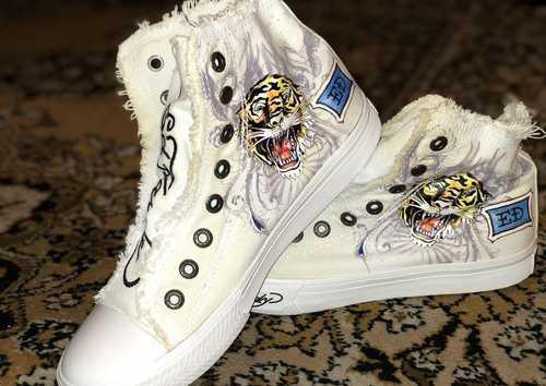 Кеды Ed Hardy новые крутые 38-39
