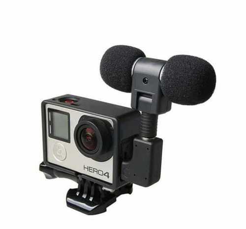 Новый микрофон GoPro камеры стерео