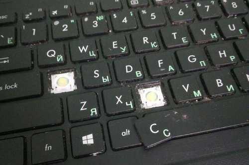 Кнопка клавиатуры Asus x751 F751