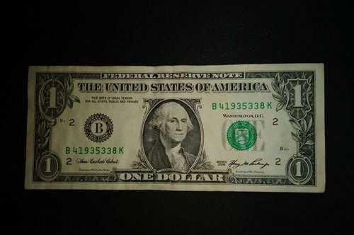 Доллары 2006 года. 1 Доллар. Доллар 1 доллар.