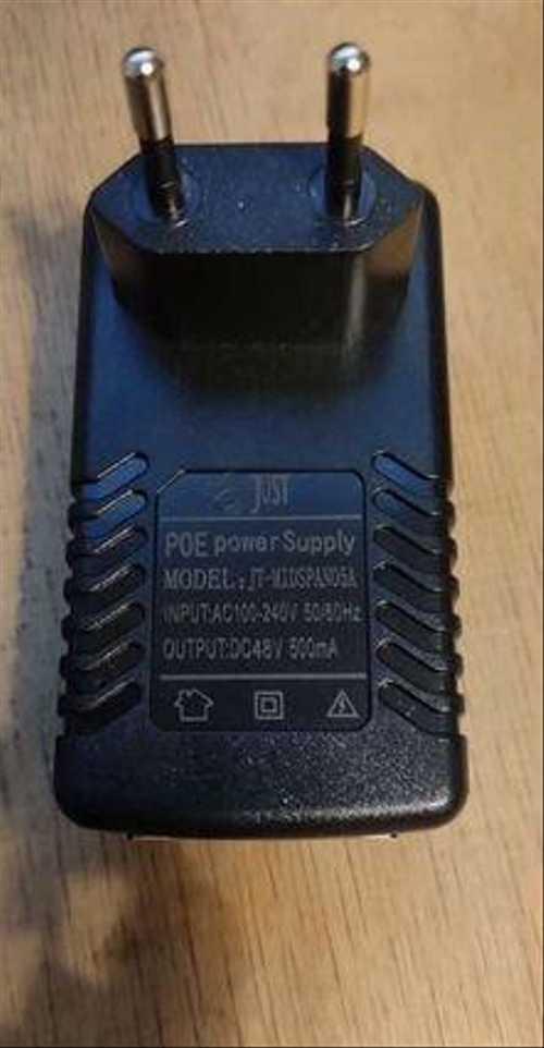 Пассивный инжектор с мощностью PoE just JT-midspan