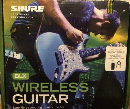 Shure BLX14E-T11 инструментальная/гитарная радиоси
