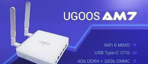 Андроид тв бокс Ugoos Am7