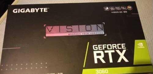 Видеокарта gigabyte GeForce RTX 3060 vision