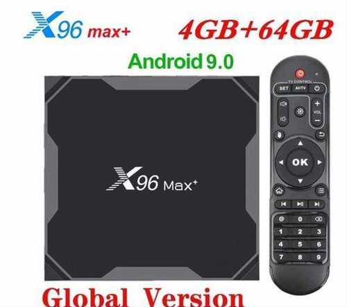 Smart box TV android x96max plus