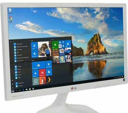 Монитор 24" LG 24MP55HQ, белый (IPS матрица, 74Гц)