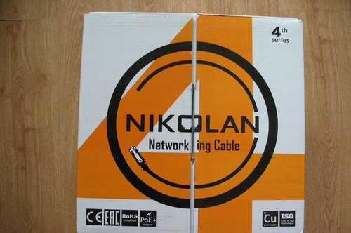 Nikolan f utp 4 пары кат 5e