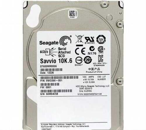 Жесткий диск Seagate 600Gb ST600MM0006 SAS 2.5