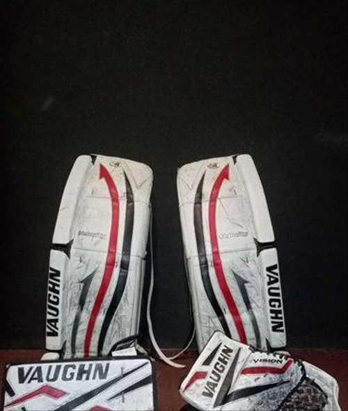 Вратарские щитки, блин и ловушка vaughn на взросло