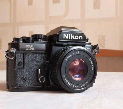 Nikon FA + 50 1/1.8 супер-аппарат