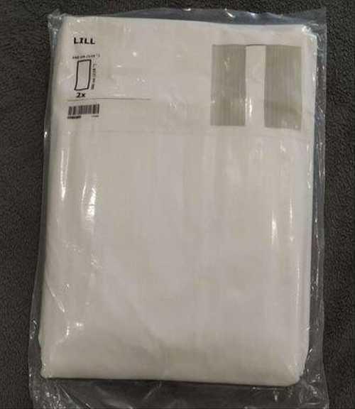 Тюль новая IKEA Lill Лилль (2 шт. в упаковке)