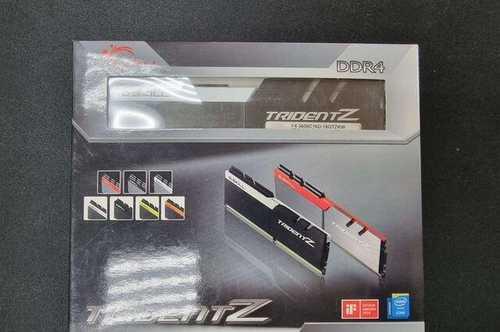Озу DDR4 16Gb (2x8Gb kit) 3600 G.Skill TridentZ