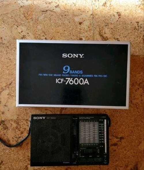 Sony icf 7600A