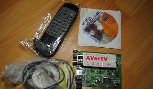 Цифровой TV-FM тюнер AVerMedia avertv 203 комплект