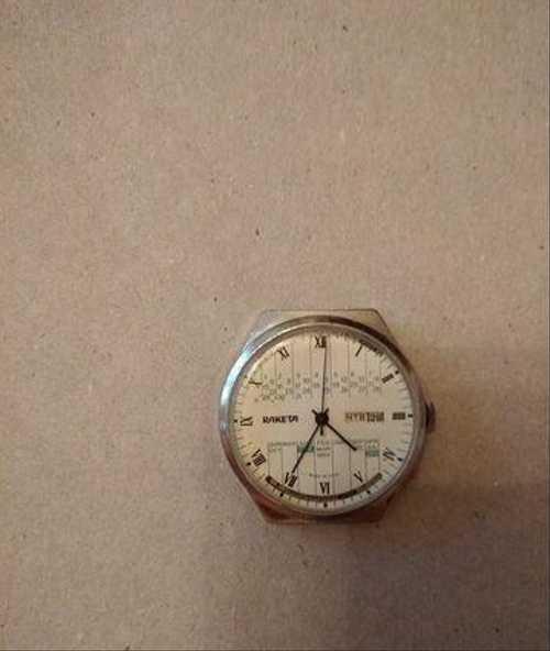 Часы Ракета вечный календарь СССР
