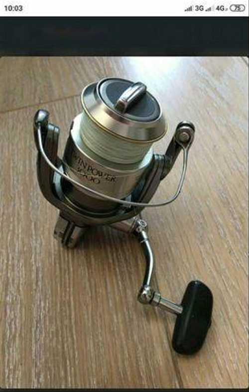 Катушка рыболовная shimano twin power 05 3000