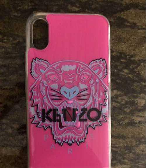 Чехол iPhone X Kenzo