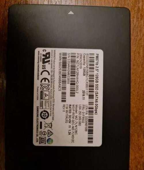 Samsung SSD 128 GB Новый