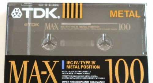 Аудиокассета TDK MA-X 100