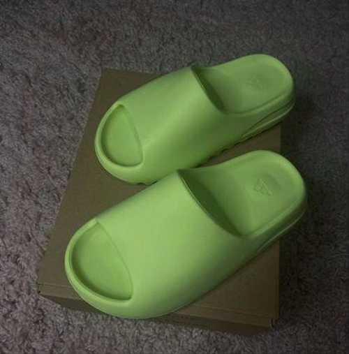 Adidas Yeezy slide Glow Green