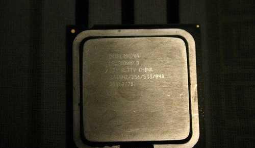 Celeron dual core. Intel Celeron d 2.66GHZ/256/533/04a q452a327.