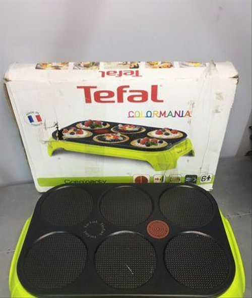 Электроблинница Tefal Crep'Party Colormania PY5593