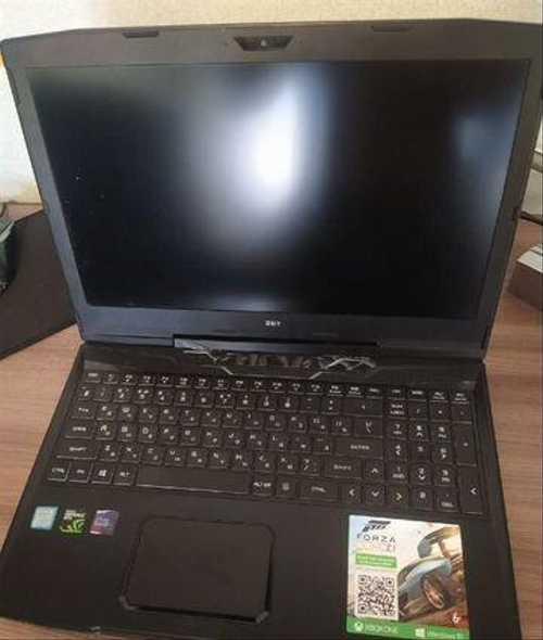 Игровой ноутбук ZET i5/8gb ram/gtx 1050/128sdd/1tb
