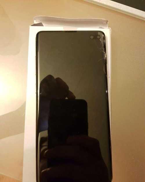 Дисплей для Samsung S10 Plus G975 с разбитым стекл