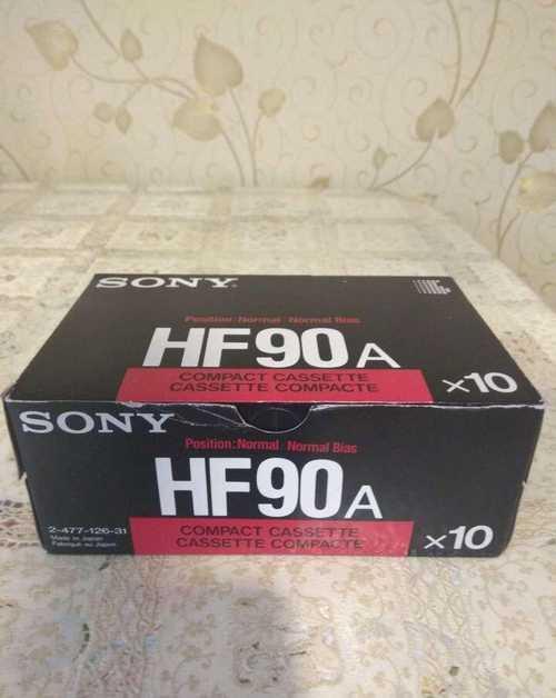 Аудиокассеты Sony HF90