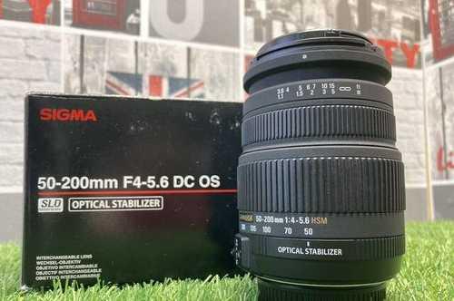 Объектив Sigma AF 50-200mm f/4-5.6 DC OS HSM Nikon
