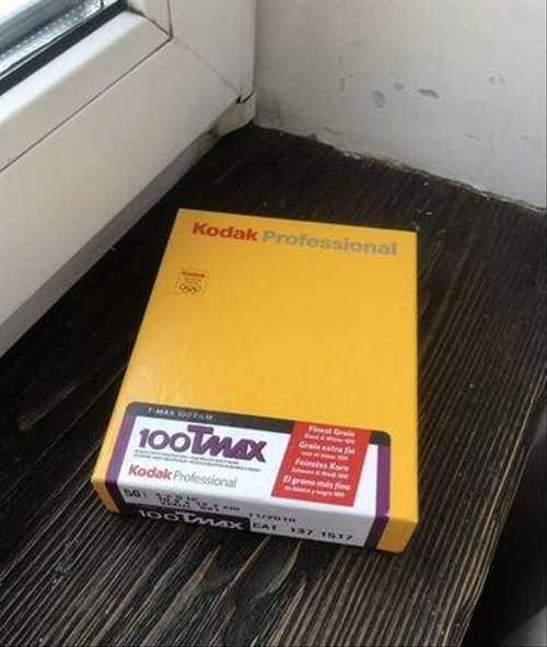 Фотопленка Kodak TMX 100 4x5 45 листов