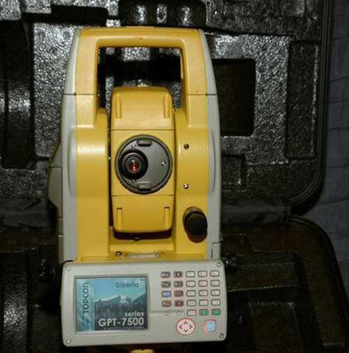 Topcon gpt. Тахеометр Topcon GPT 7505. Topcon GPT-7501 Сибирь. GPT 7500 Topcon. Сиберия тахеометр.