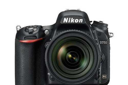 Nikon D750 kit 18-105mm (новый-гарантия)