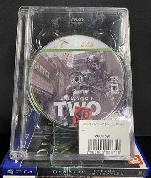 Xbox 360 Army Of Two The 40 Days б/у