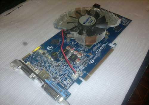 Gigabyte radeon HD 3870 512 Мб